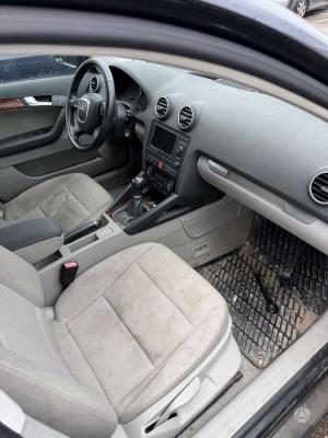 Black Audi A3 2008 in Kaunas, with an engine capacity of 1.80 L and mileage of 245 thousand km for 599 €, photo 8 on AUTOMOTO.COM.LV