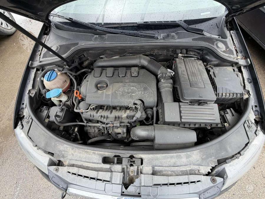 Black Audi A3 2008 in Kaunas, with an engine capacity of 1.80 L and mileage of 245 thousand km for 599 €, photo 9 on AUTOMOTO.COM.LV