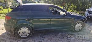 Black Audi A3 2008 in Riga, with an engine capacity of 1.90 L and mileage of 308 thousand km for 3400 €, photo  on AUTOMOTO.COM.LV