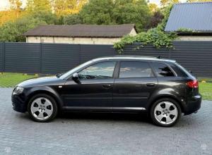 Black Audi A3 2008 in Vilnius, with an engine capacity of 2.00 L and mileage of 289 thousand km for 3000 €, photo 9 on AUTOMOTO.COM.LV