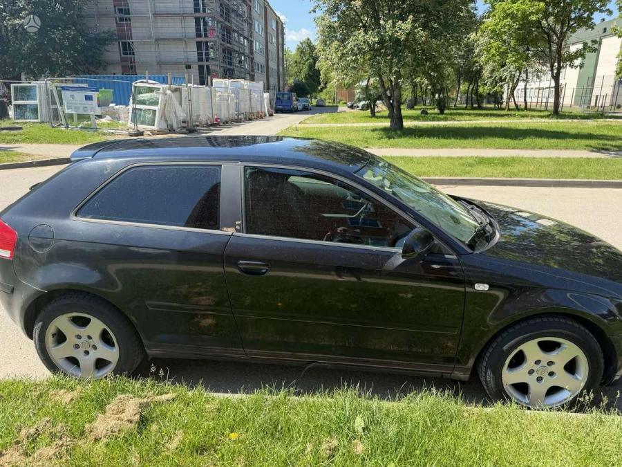 Черный Ауди А3 2008 в Ширвинтос, объемом двигателя 1.90 л и пробегом 263 тыс. км за 1399 €, фото 5 на AUTOMOTO.COM.LV
