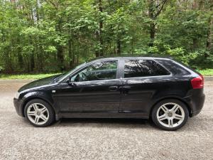 Black Audi A3 2008 in Panevezys, with an engine capacity of 1.80 L and mileage of 232 thousand km for 2600 €, photo 7 on AUTOMOTO.COM.LV