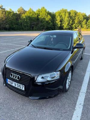 Melns Audi A3 2008 Klaipėda, ar dzinēja tilpumu 1.40 L un nobraukumu 221 tūkst. km par 3650 €, foto  vietnē AUTOMOTO.COM.LV