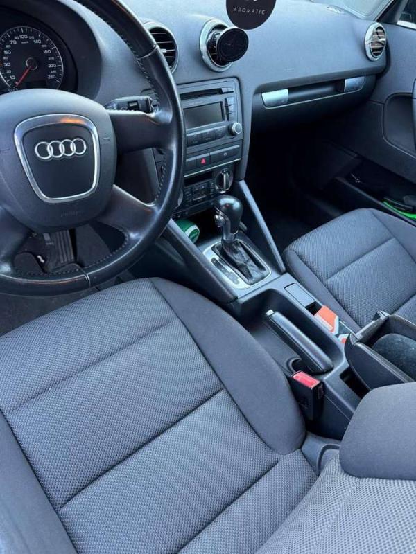 Black Audi A3 2008 in Klaipeda, with an engine capacity of 1.40 L and mileage of 221 thousand km for 3650 €, photo 8 on AUTOMOTO.COM.LV