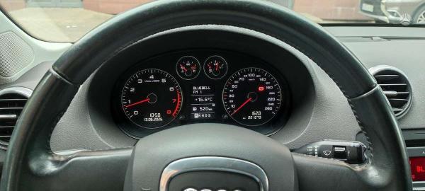 Black Audi A3 2008 in Klaipeda, with an engine capacity of 1.40 L and mileage of 221 thousand km for 3650 €, photo 9 on AUTOMOTO.COM.LV
