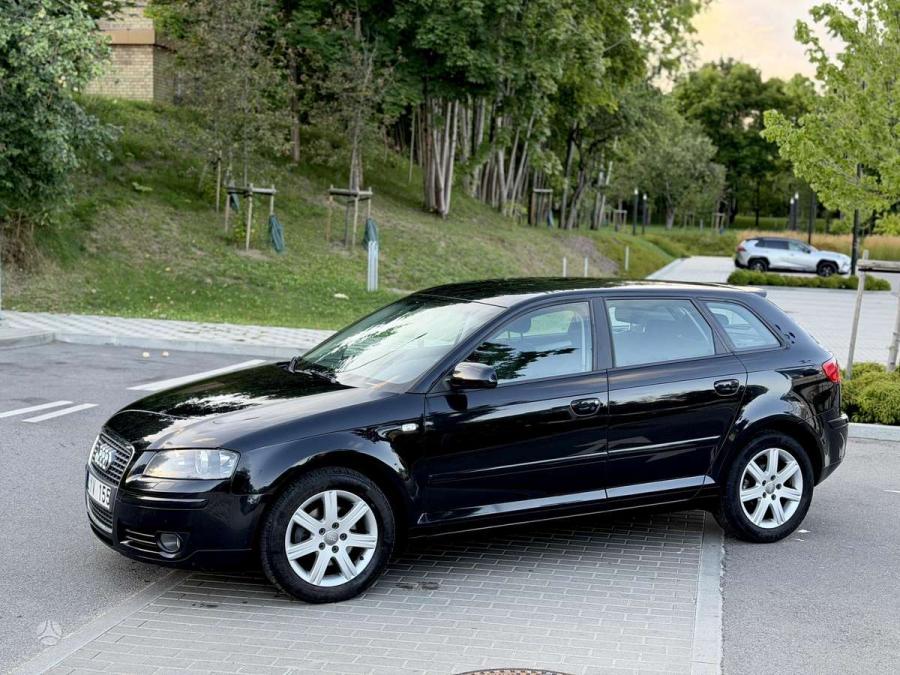Black Audi A3 2008 in Vilnius, with an engine capacity of 0.00 L and mileage of 246 thousand km for 3500 €, photo 5 on AUTOMOTO.COM.LV
