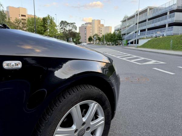 Black Audi A3 2008 in Vilnius, with an engine capacity of 0.00 L and mileage of 246 thousand km for 3500 €, photo 8 on AUTOMOTO.COM.LV