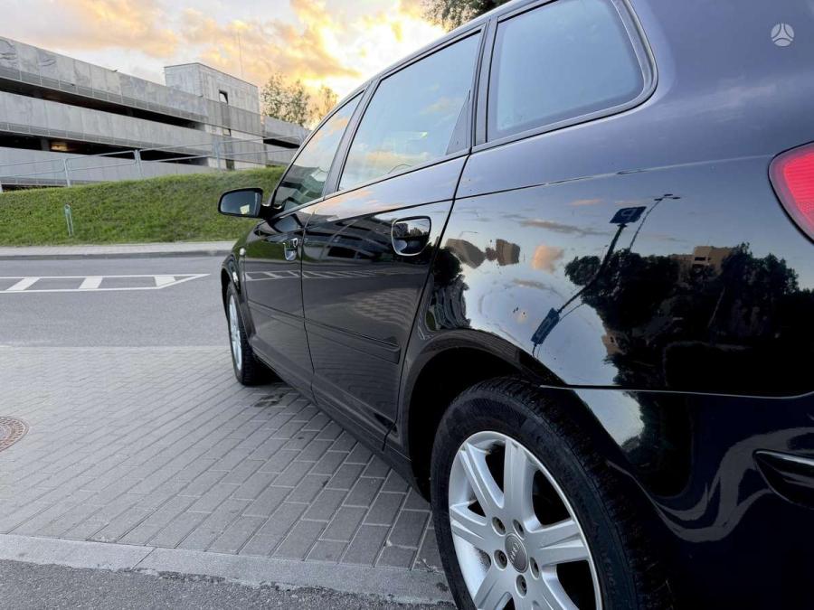 Black Audi A3 2008 in Vilnius, with an engine capacity of 0.00 L and mileage of 246 thousand km for 3500 €, photo 12 on AUTOMOTO.COM.LV