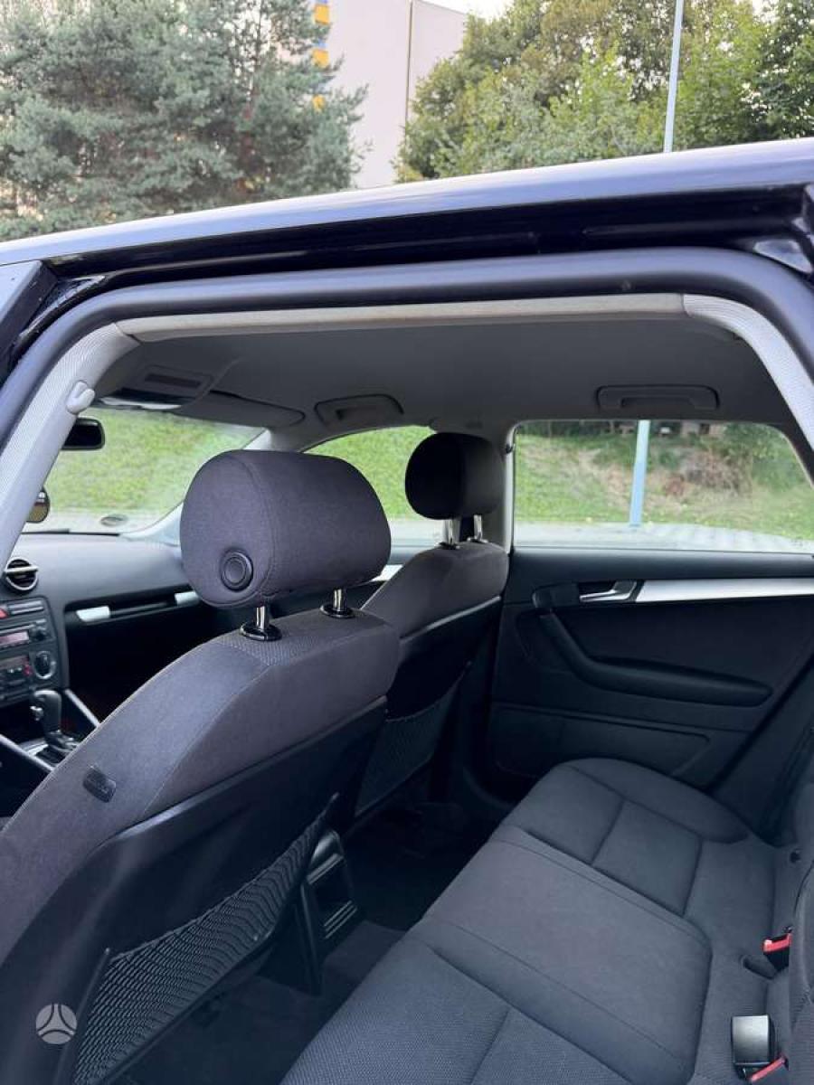 Black Audi A3 2008 in Vilnius, with an engine capacity of 0.00 L and mileage of 246 thousand km for 3500 €, photo 15 on AUTOMOTO.COM.LV
