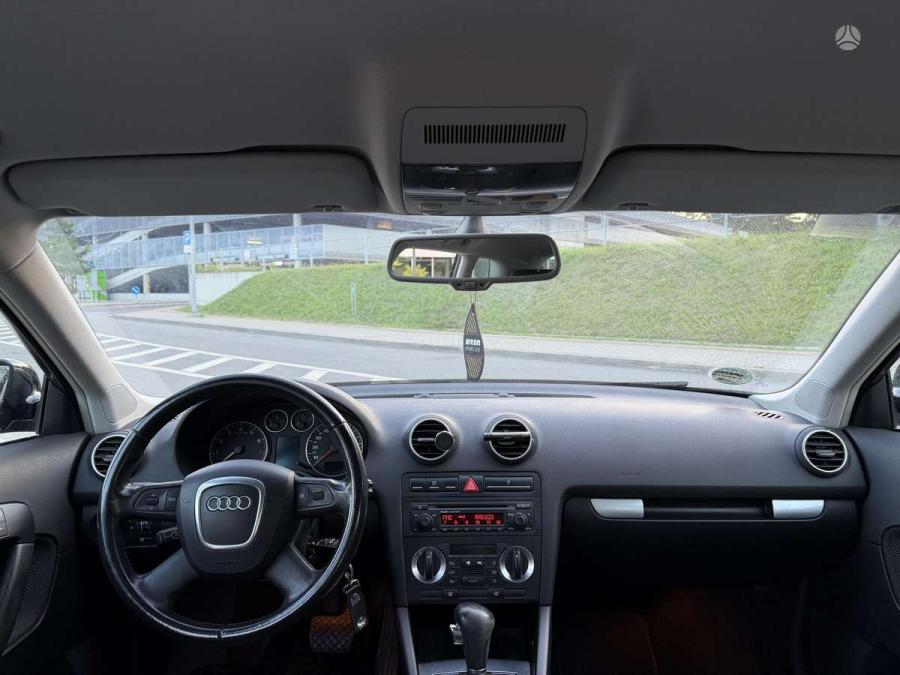 Black Audi A3 2008 in Vilnius, with an engine capacity of 0.00 L and mileage of 246 thousand km for 3500 €, photo 16 on AUTOMOTO.COM.LV
