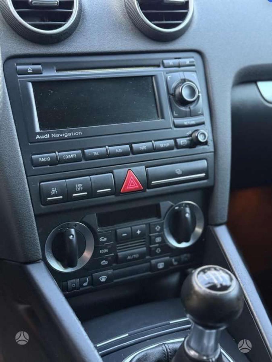 Melns Audi A3 2008 Viļņa, ar dzinēja tilpumu 0.00 L un nobraukumu 289 tūkst. km par 3000 €, foto 11 vietnē AUTOMOTO.COM.LV