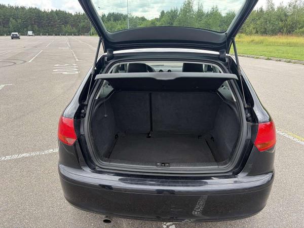 Black Audi A3 2008 in Vilnius, with an engine capacity of 1.60 L and mileage of 315 thousand km for 1900 €, photo 6 on AUTOMOTO.COM.LV