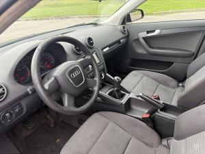 Melns Audi A3 2008 Viļņa, ar dzinēja tilpumu 1.60 L un nobraukumu 315 tūkst. km par 1900 €, foto 8 vietnē AUTOMOTO.COM.LV