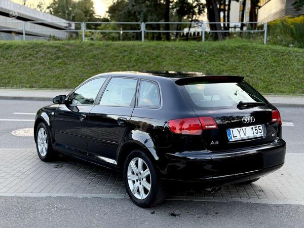 Black Audi A3 2008 in Vilnius, with an engine capacity of 0.00 L and mileage of 246 thousand km for 3500 €, photo 4 on AUTOMOTO.COM.LV
