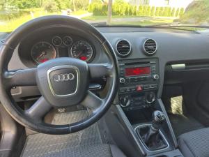 Черный Ауди А3 2008 в Кельме, объемом двигателя 1.90 л и пробегом 345 тыс. км за 2850 €, фото 7 на AUTOMOTO.COM.LV
