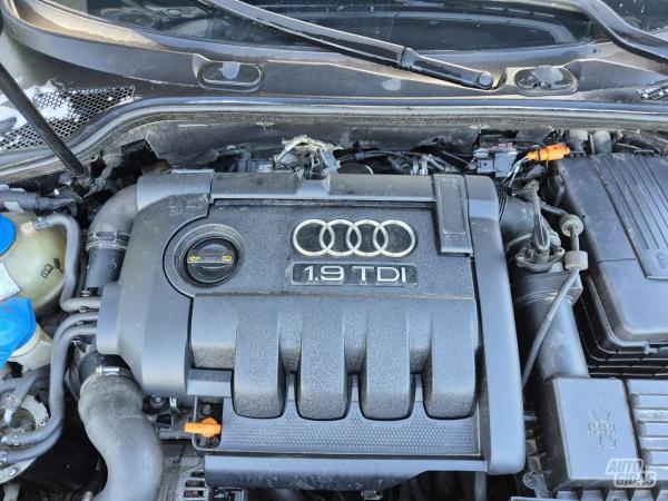 Melns Audi A3 2008 Kelmė, ar dzinēja tilpumu 1.90 L un nobraukumu 345 tūkst. km par 2850 €, foto 10 vietnē AUTOMOTO.COM.LV