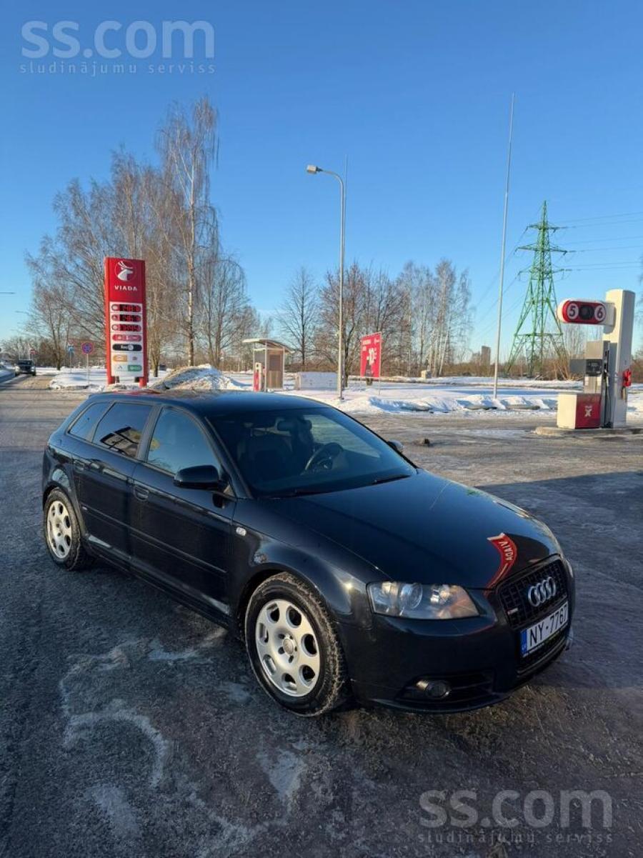 Черный Ауди А3 2008 в Рига, объемом двигателя 1.80 л и пробегом 278 тыс. км за 3900 €, фото 8 на AUTOMOTO.COM.LV