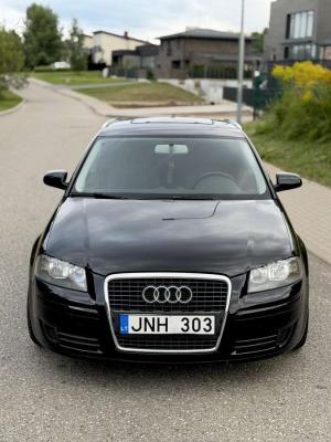 Black Audi A3 2008 in Vilnius, with an engine capacity of 1.90 L and mileage of 285 thousand km for 3500 €, photo 4 on AUTOMOTO.COM.LV