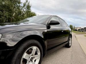 Black Audi A3 2008 in Vilnius, with an engine capacity of 1.90 L and mileage of 285 thousand km for 3500 €, photo 11 on AUTOMOTO.COM.LV