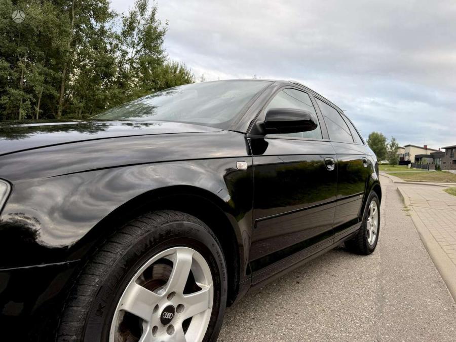 Black Audi A3 2008 in Vilnius, with an engine capacity of 1.90 L and mileage of 285 thousand km for 3500 €, photo 11 on AUTOMOTO.COM.LV