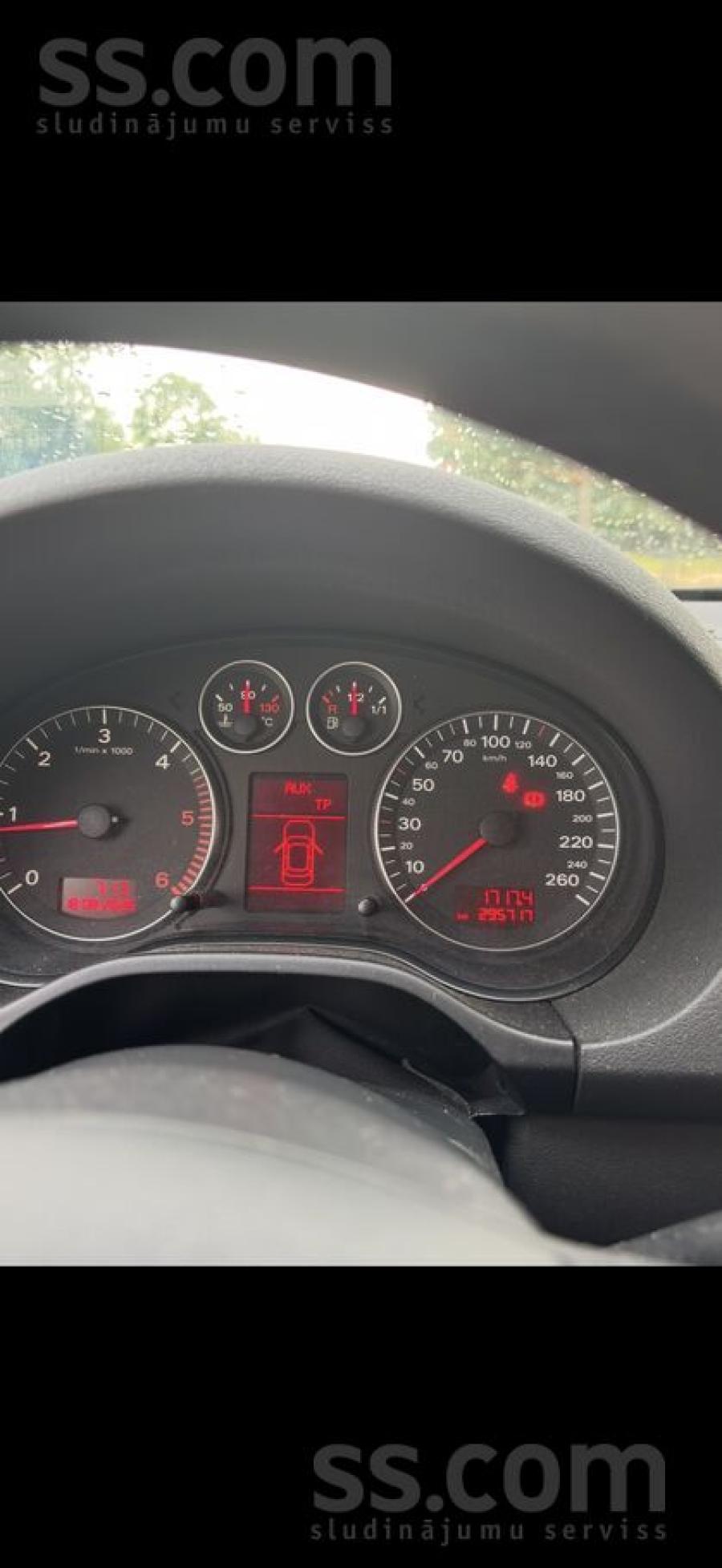 Black Audi A3 2008 in Riga, with an engine capacity of 1.90 L and mileage of 295 thousand km for 2300 €, photo 7 on AUTOMOTO.COM.LV