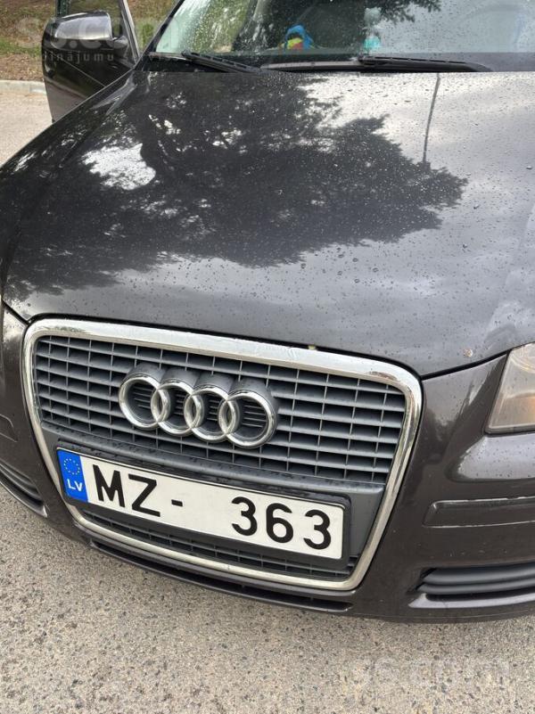Black Audi A3 2008 in Riga, with an engine capacity of 1.90 L and mileage of 295 thousand km for 2300 €, photo 9 on AUTOMOTO.COM.LV