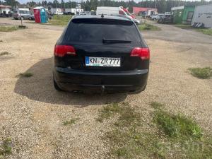Black Audi A3 2008 in Riga, with an engine capacity of 2.00 L and mileage of 0 thousand km for 3899 €, photo 6 on AUTOMOTO.COM.LV