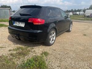 Black Audi A3 2008 in Riga, with an engine capacity of 2.00 L and mileage of 0 thousand km for 3899 €, photo 7 on AUTOMOTO.COM.LV