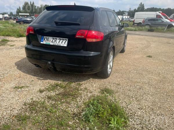 Черный Ауди А3 2008 в Рига, объемом двигателя 2.00 л и пробегом 0 тыс. км за 3899 €, фото 7 на AUTOMOTO.COM.LV