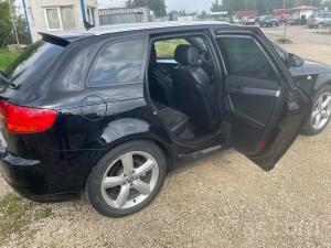 Black Audi A3 2008 in Riga, with an engine capacity of 2.00 L and mileage of 0 thousand km for 3899 €, photo 10 on AUTOMOTO.COM.LV