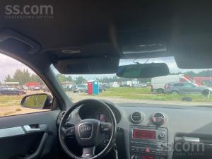 Black Audi A3 2008 in Riga, with an engine capacity of 2.00 L and mileage of 0 thousand km for 3899 €, photo 14 on AUTOMOTO.COM.LV