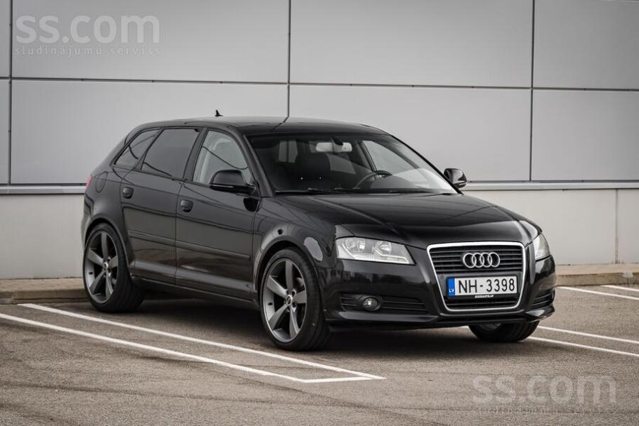 Melns Audi A3 2008 Rīga, ar dzinēja tilpumu 2.00 L un nobraukumu 319 tūkst. km par 4990 €, foto 4 vietnē AUTOMOTO.COM.LV