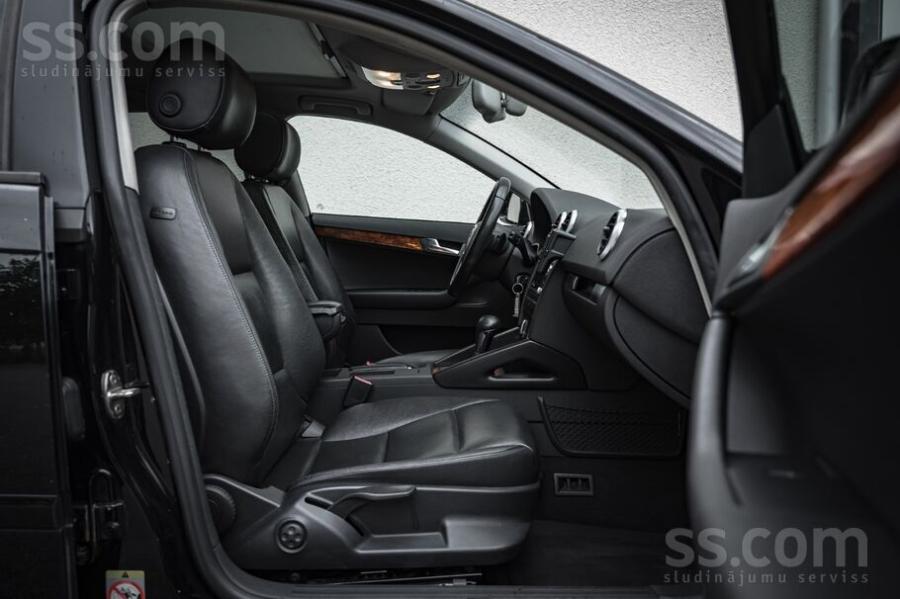 Melns Audi A3 2008 Rīga, ar dzinēja tilpumu 2.00 L un nobraukumu 319 tūkst. km par 4990 €, foto 11 vietnē AUTOMOTO.COM.LV