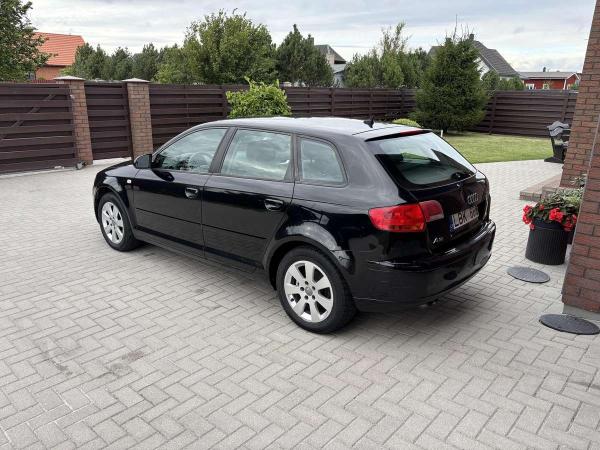 Черный Ауди А3 2008 в Клайпеда, объемом двигателя 1.90 л и пробегом 276 тыс. км за 2850 €, фото 4 на AUTOMOTO.COM.LV