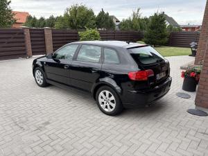Black Audi A3 2008 in Klaipeda, with an engine capacity of 1.90 L and mileage of 276 thousand km for 2850 €, photo 4 on AUTOMOTO.COM.LV