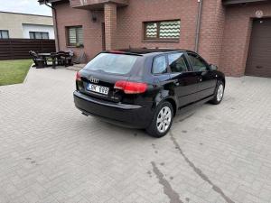 Black Audi A3 2008 in Klaipeda, with an engine capacity of 1.90 L and mileage of 276 thousand km for 2850 €, photo 6 on AUTOMOTO.COM.LV