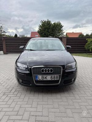 Black Audi A3 2008 in Klaipeda, with an engine capacity of 1.90 L and mileage of 276 thousand km for 2850 €, photo 9 on AUTOMOTO.COM.LV