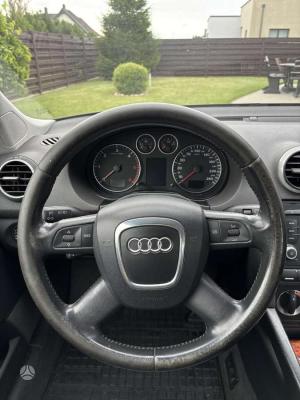 Black Audi A3 2008 in Klaipeda, with an engine capacity of 1.90 L and mileage of 276 thousand km for 2850 €, photo 24 on AUTOMOTO.COM.LV