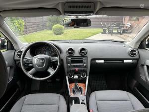 Black Audi A3 2008 in Klaipeda, with an engine capacity of 1.90 L and mileage of 276 thousand km for 2850 €, photo 25 on AUTOMOTO.COM.LV