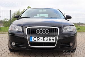 Black Audi A3 2008 in Riga, with an engine capacity of 2.00 L and mileage of 241 thousand km for 3950 €, photo 4 on AUTOMOTO.COM.LV