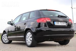 Black Audi A3 2008 in Riga, with an engine capacity of 2.00 L and mileage of 241 thousand km for 3950 €, photo 12 on AUTOMOTO.COM.LV