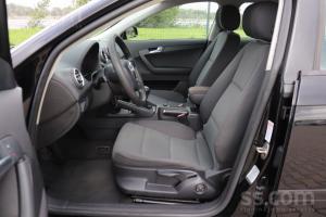 Black Audi A3 2008 in Riga, with an engine capacity of 2.00 L and mileage of 241 thousand km for 3950 €, photo 15 on AUTOMOTO.COM.LV