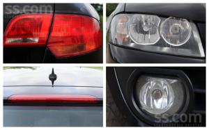 Black Audi A3 2008 in Riga, with an engine capacity of 2.00 L and mileage of 241 thousand km for 3950 €, photo 27 on AUTOMOTO.COM.LV
