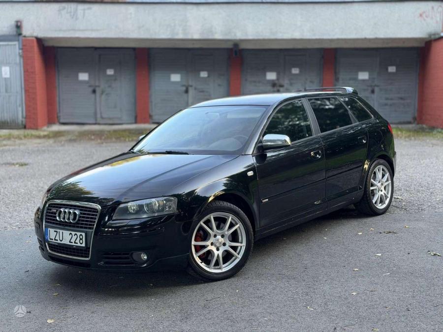 Black Audi A3 2008 in Vilnius, with an engine capacity of 0.00 L and mileage of 290 thousand km for 3200 €, photo 1 on AUTOMOTO.COM.LV