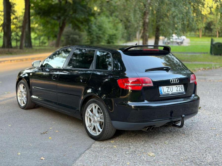 Black Audi A3 2008 in Vilnius, with an engine capacity of 0.00 L and mileage of 290 thousand km for 3200 €, photo 5 on AUTOMOTO.COM.LV