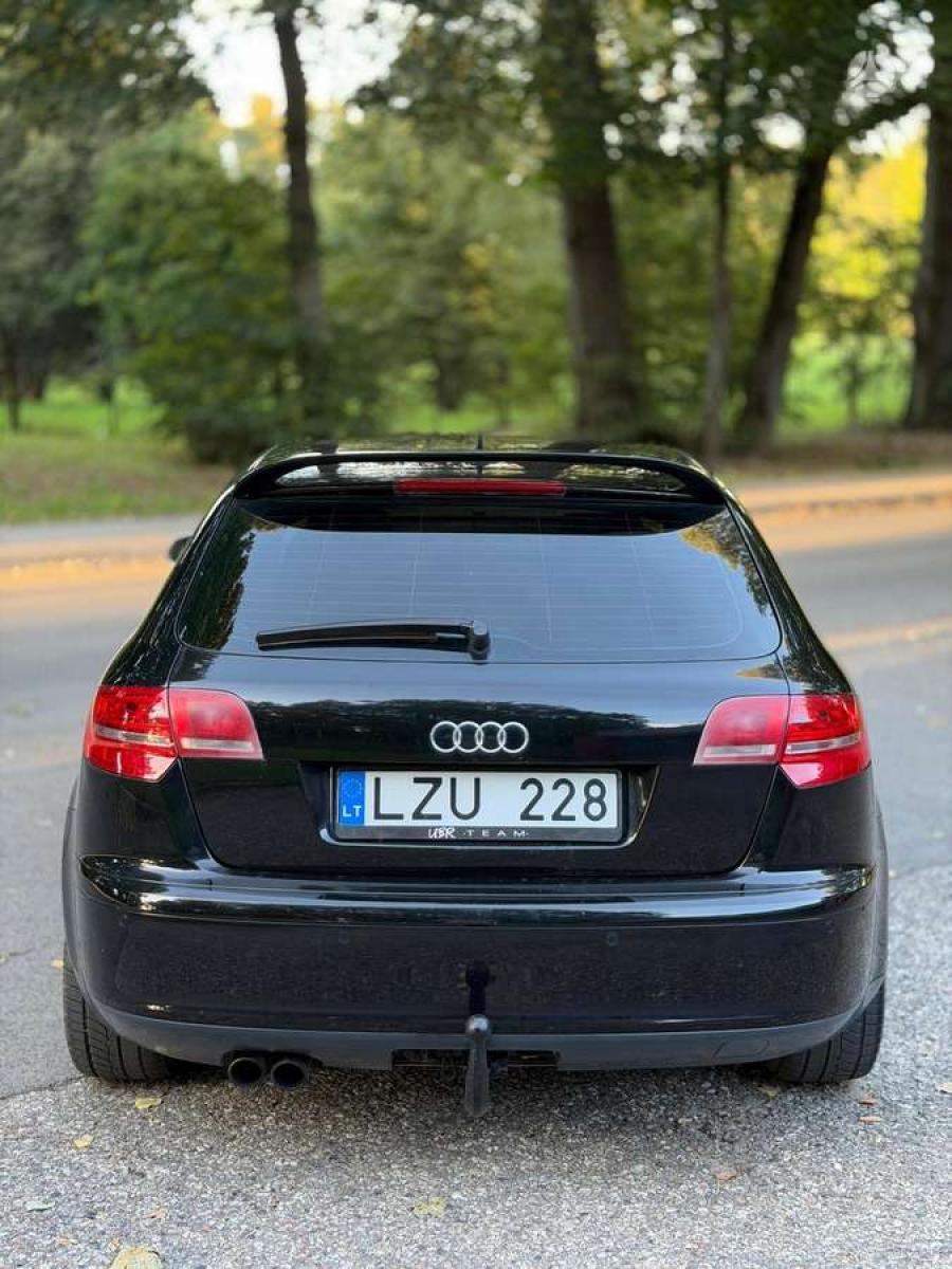 Black Audi A3 2008 in Vilnius, with an engine capacity of 0.00 L and mileage of 290 thousand km for 3200 €, photo 7 on AUTOMOTO.COM.LV