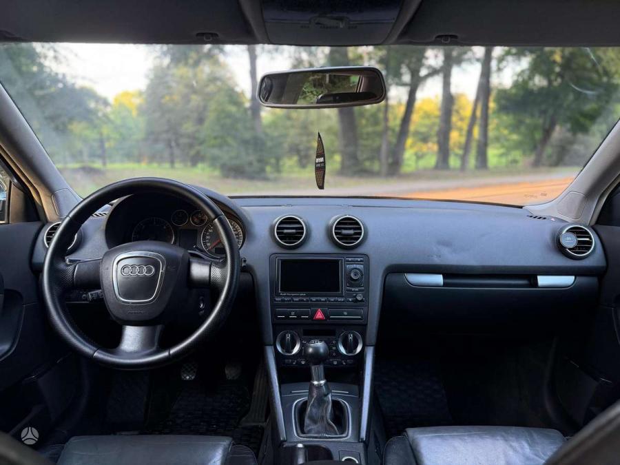 Black Audi A3 2008 in Vilnius, with an engine capacity of 0.00 L and mileage of 290 thousand km for 3200 €, photo 9 on AUTOMOTO.COM.LV