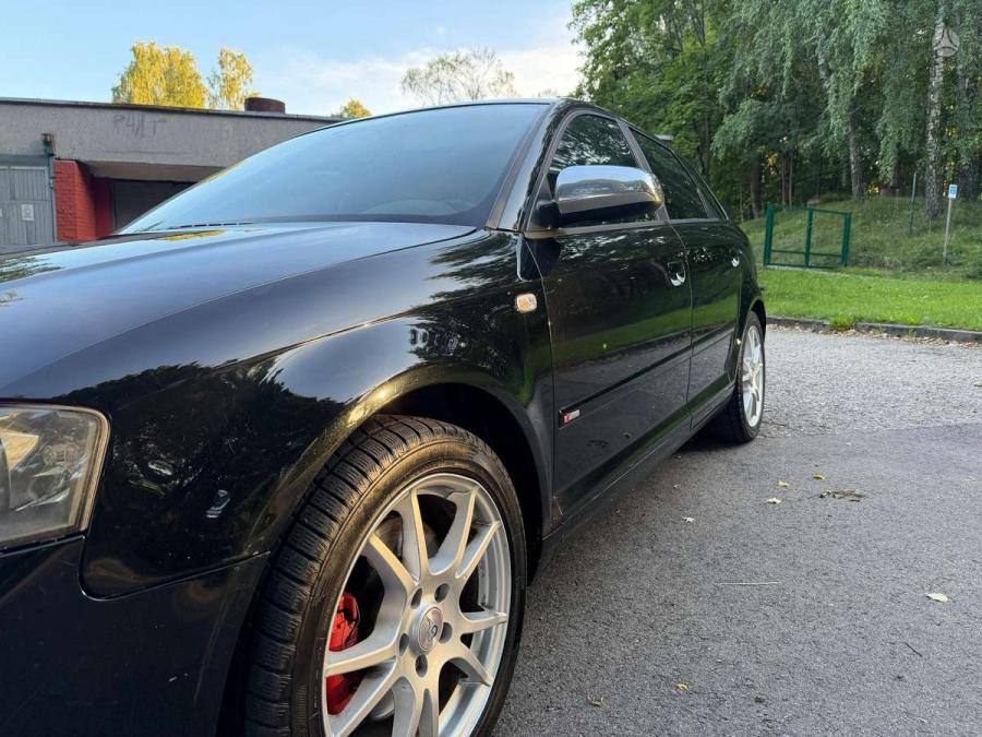 Black Audi A3 2008 in Vilnius, with an engine capacity of 0.00 L and mileage of 290 thousand km for 3200 €, photo 10 on AUTOMOTO.COM.LV