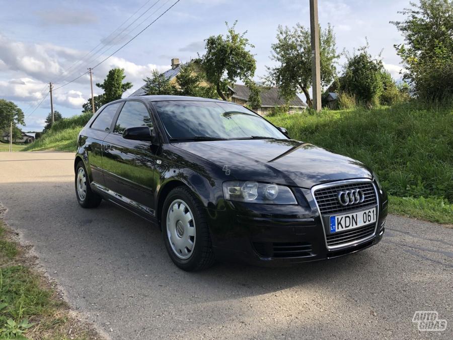 Черный Ауди А3 2008 в Алитус, объемом двигателя 1.90 л и пробегом 457 тыс. км за 2950 €, фото 4 на AUTOMOTO.COM.LV