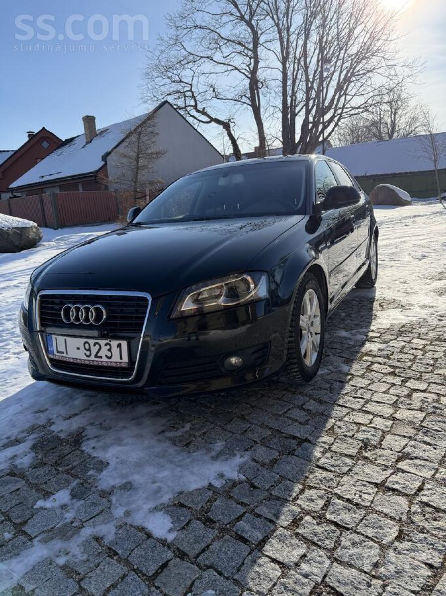 Melns Audi A3 2008 Ventspils, ar dzinēja tilpumu 2.00 L un nobraukumu 326 tūkst. km par 5000 €, foto 1 vietnē AUTOMOTO.COM.LV
